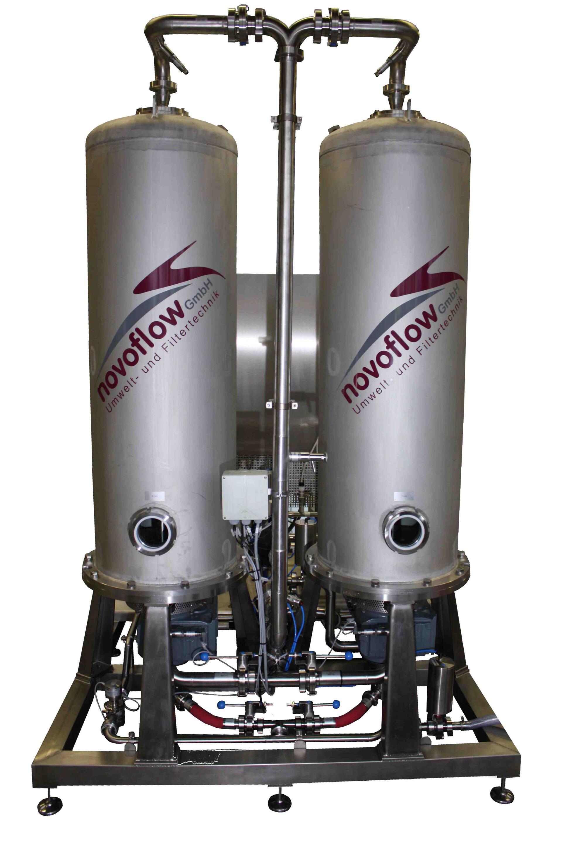 Miet- & Testanlagen Cross-Flow-Filtration testen | novoflow